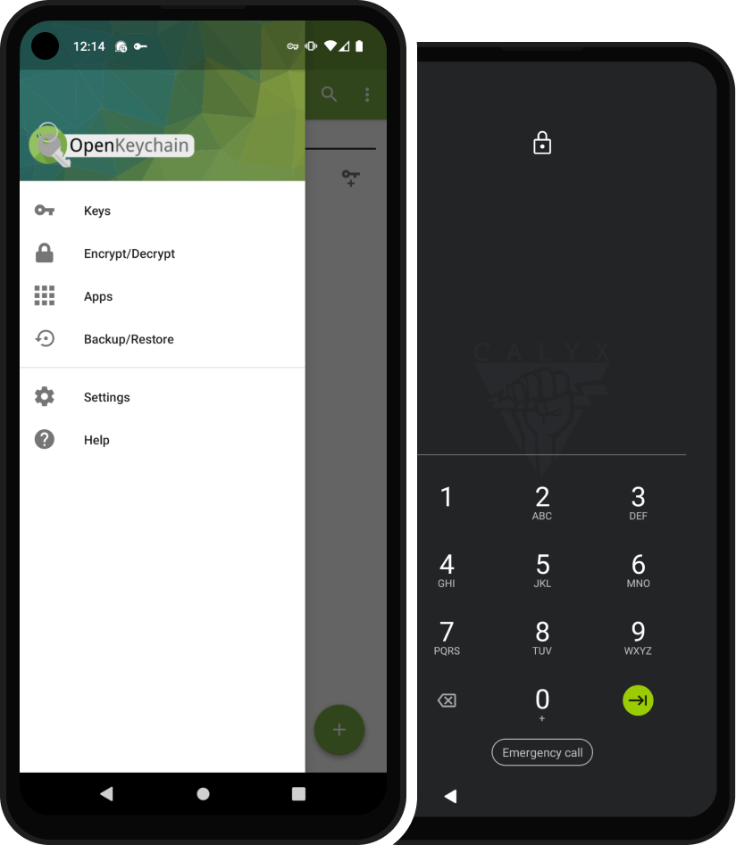 Android CalyxOS – Móvil Privacidad